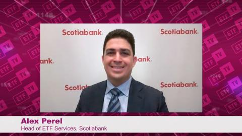 Alex Perel, CFA, Head of ETF Services, Scotia Capital discusses the ...